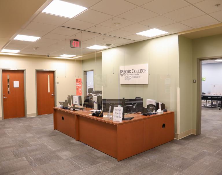 York College of PA Student Accessibility Services Testing Center